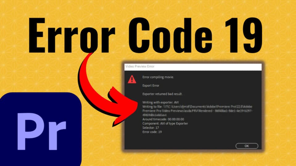 Premiere Pro Accelerated Renderer Error Code 1609629690